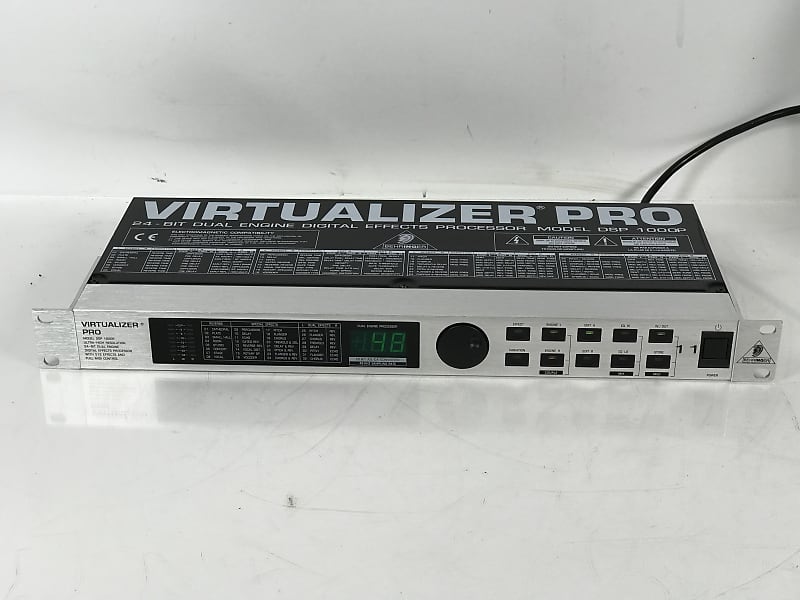 Behringer Virtualizer Pro DSP 1000P Digital Effects Processor | Reverb