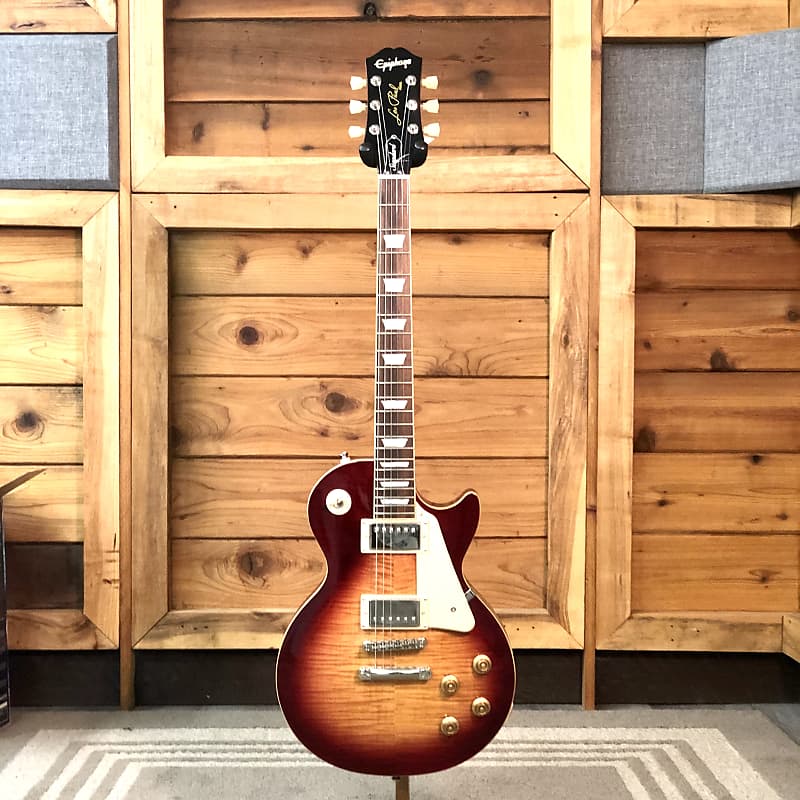 Epiphone Les Paul Standard 50's Electric Guitar in Vintage | Reverb
