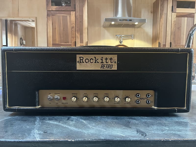 Rockitt Retro RR50 2022 - Black & Gold | Reverb