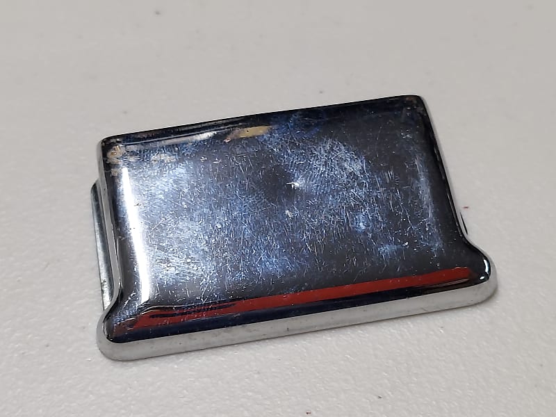 1960s Fender Stratocaster Bridge Cover - 100% Genuine Vintage | Reverb