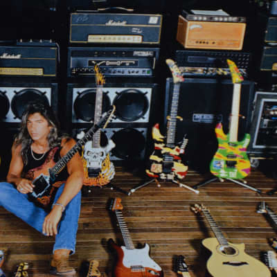 ESP Gibson guitars George Lynch artistic pro photograph | Reverb