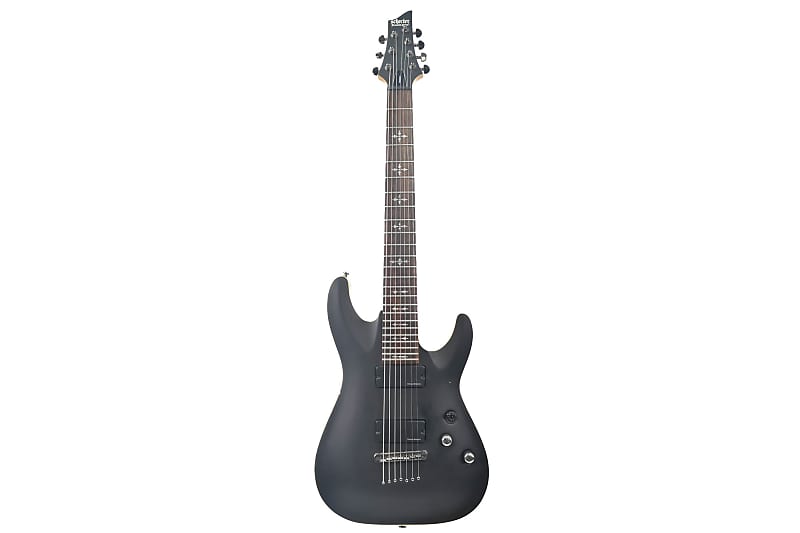 Schecter Diamond Demon 7 Satin Black | Reverb