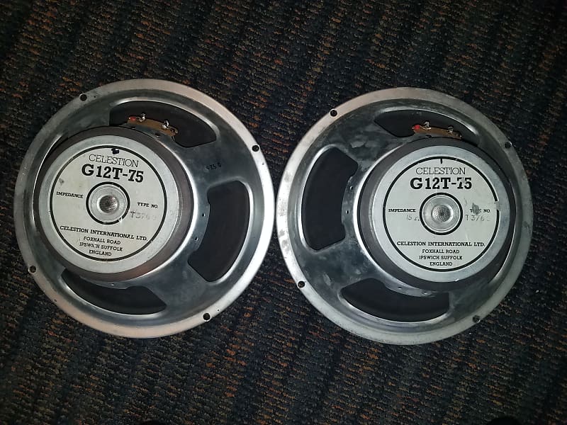 Celestion G12T-75 1985 | Reverb