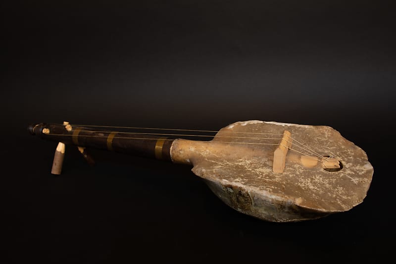 Ethnic Instruments Original Gembri (3 strings) from Morocco | Reverb