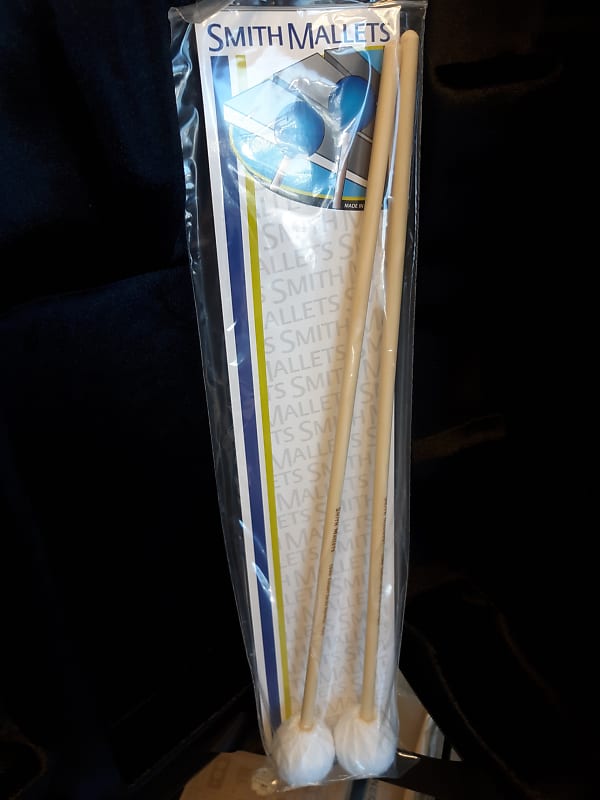Smith Mallets Concert Series Marimba Hard-White White | Reverb