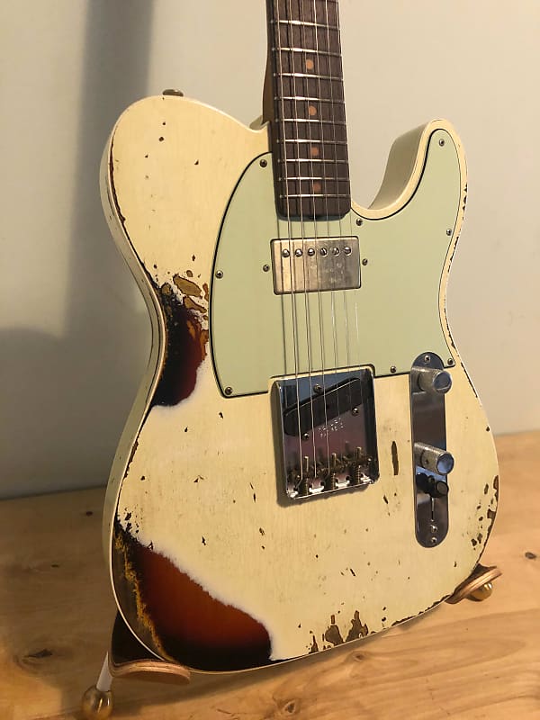 Fender Telecaster Custom Limited Reverse HS Olympic White | Reverb