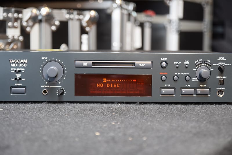 TASCAM MD-350 Advanced MiniDisc Recorder | Reverb