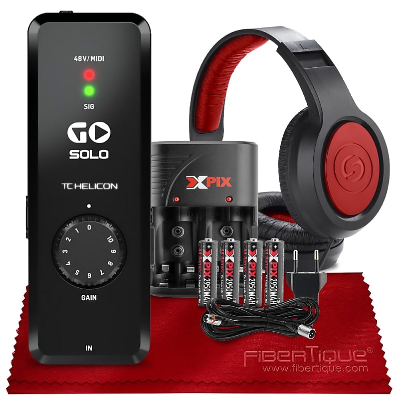 TC Helicon GO SOLO High Definition Audio / MIDI Interface for | Reverb