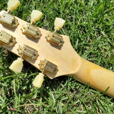 Warmoth Custom VIP Guitar - Black Finish w/ Gold Hardware | Reverb