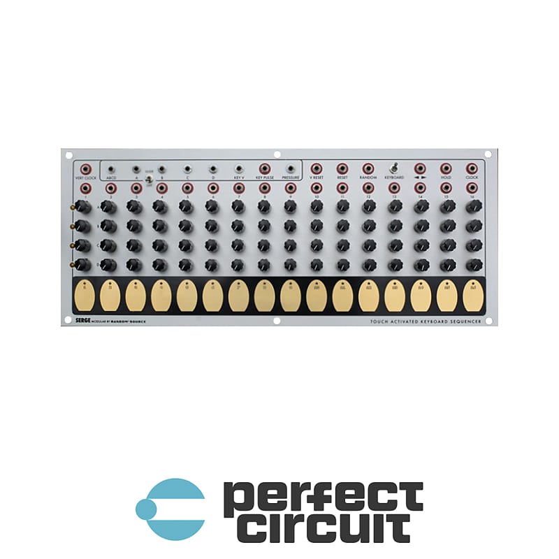 Random Source Serge TKB Touch Activated Keyboard Sequencer - | Reverb