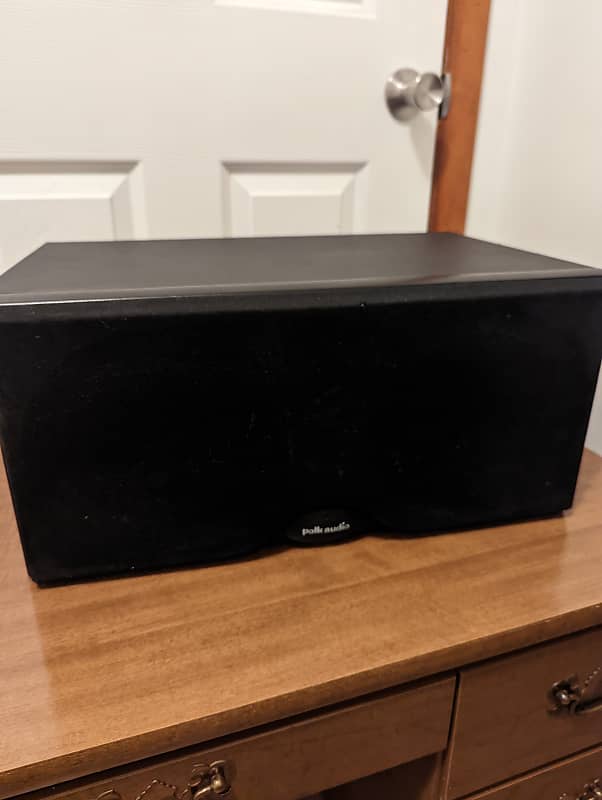 Polk Audio CS 400 Center Channel Speaker Black | Reverb