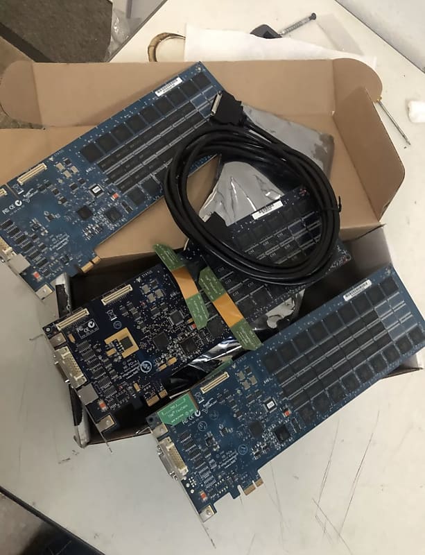 Avid digidesign Pcie hd3 1 core 2 accel with digilink cable | Reverb