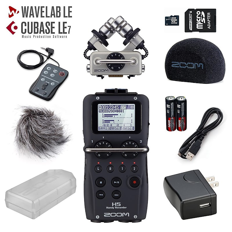 Zoom H5 Handy Portable Recorder & APH5 Accessories Kit | Reverb