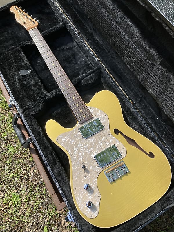 Left Handed MJT BUZZCASTER Tele Thinline WRHB's 2020 - Aged | Reverb