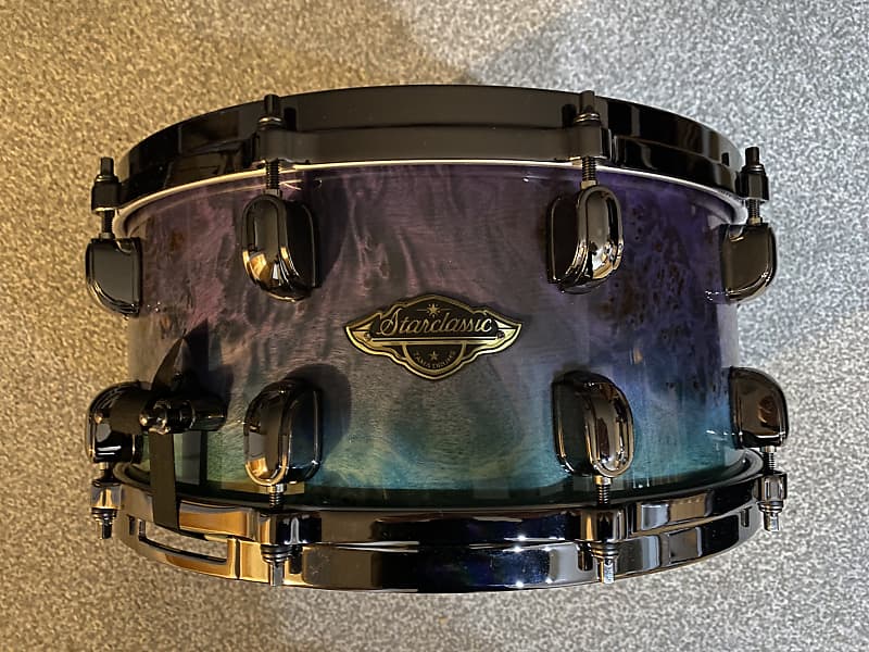 Tama Starclassic Walnut/Birch 14x6.5" Snare Drum, Nebula | Reverb UK