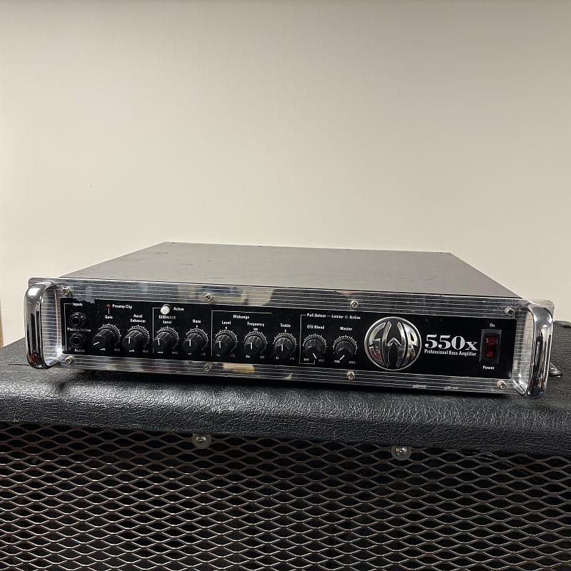 SWR 550x Professional Bass Amplifier 2000s - Chrome | Reverb Canada