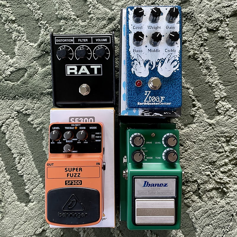 Distortion Pedal Collection - Overdrive & Fuzz | Reverb