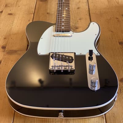 Fender Japan Rare All Black Telecaster Custom with Matching | Reverb