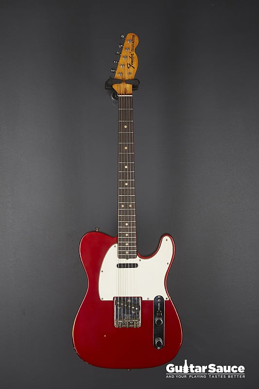 Fender Telecaster Candy Apple Red 1970 Original Vintage | Reverb