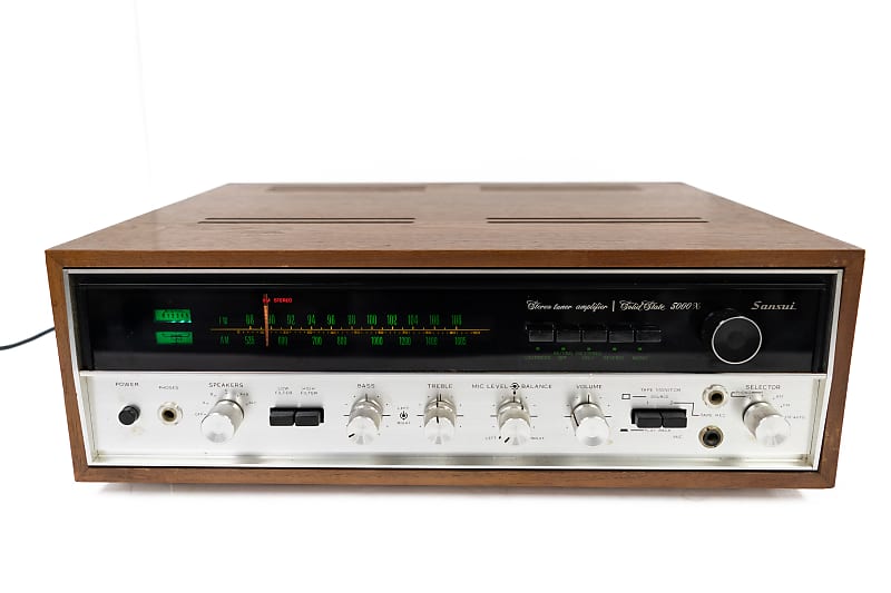 Sansui 5000X Stereo Receiver - Restored - Excellent Condition | Reverb