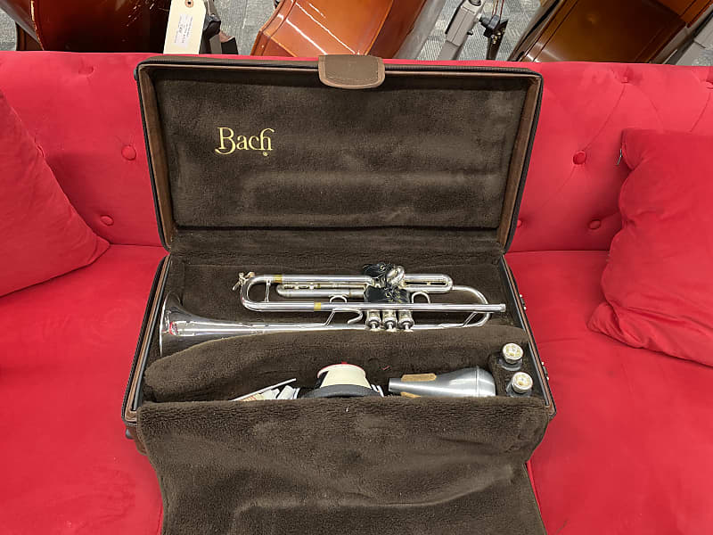 Bach Stradivarius Model 43 Trumpet - Silver | Reverb