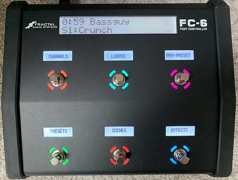 Fractal Audio FC6 Foot Controller | Reverb