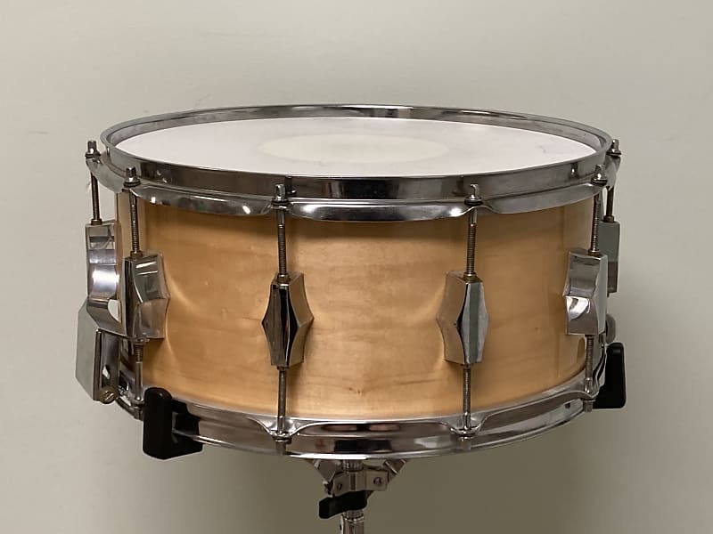 Darwin USA 6.5x14 Snare Drum Fibes Corder Jasper Shell with | Reverb
