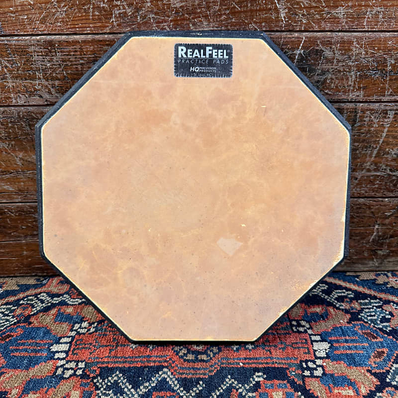 HQ Percussion 12" RealFeel Single Sided Practice Pad 1st | Reverb