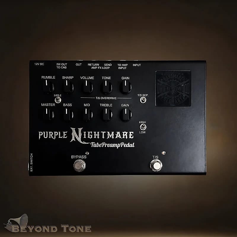 Driftwood Tube Preamp Pedal | Boutique German Tone Machine | | Reverb