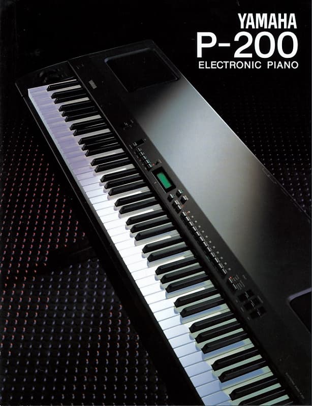 Yamaha P-200 Electric Digital Piano 88-Key Keyboard P200 | Reverb
