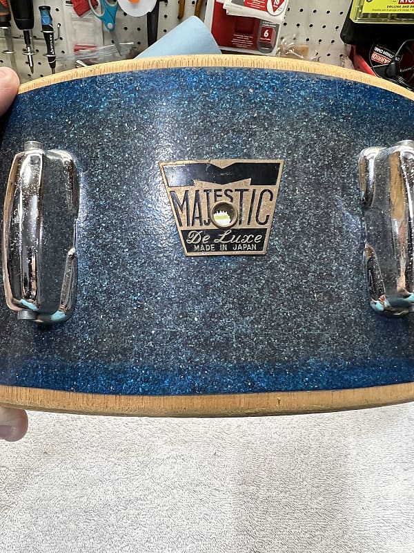 Majestic Snare Early 70s? - Blue Sparkle Shell | Reverb
