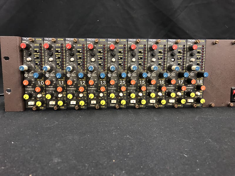 TROISI Studio xcom (x9) Loaded Vintage rack | Reverb