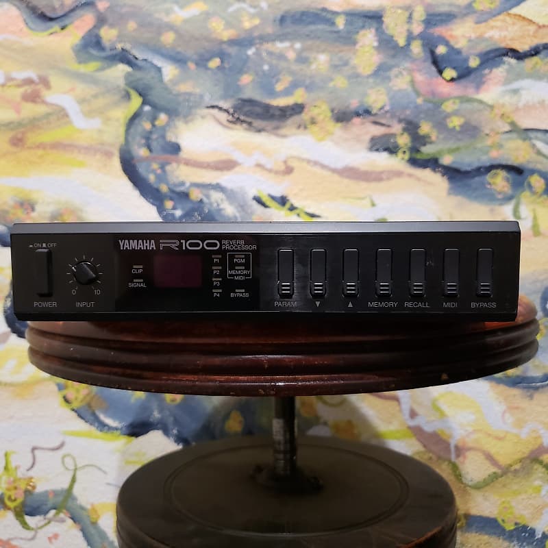 Yamaha R100 Reverb Processor w/ Power Supply (Used) "Made In | Reverb