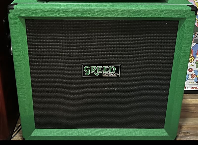 Matamp 412 Green Cabinet w/ Celestion RedBacks | Reverb