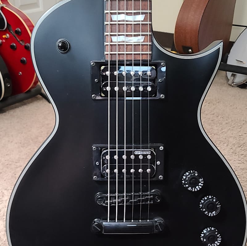 ESP LTD Eclipse EC-256 Black Satin | Reverb