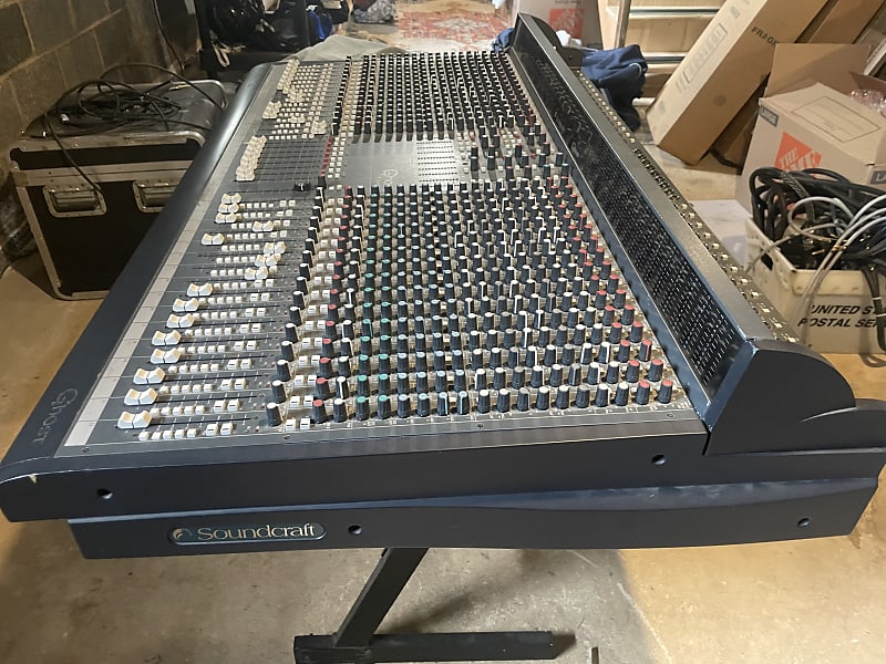 Soundcraft Ghost 32 channel with meter bridge | Reverb