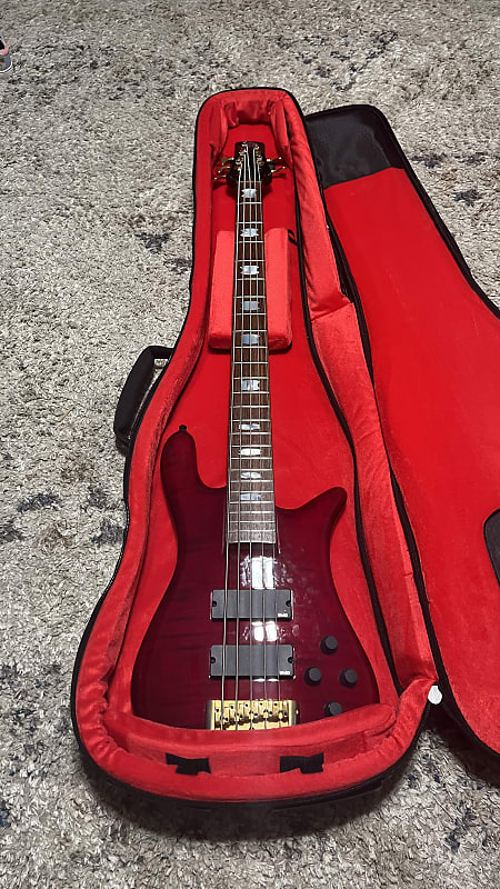 Spector Euro 5 LX Early 2000’s Transparent Red | Reverb