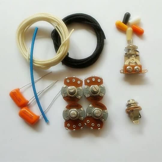 Wiring Kit,for Les Paul LP custom,Alpha A / B 500K pot,3 Way | Reverb