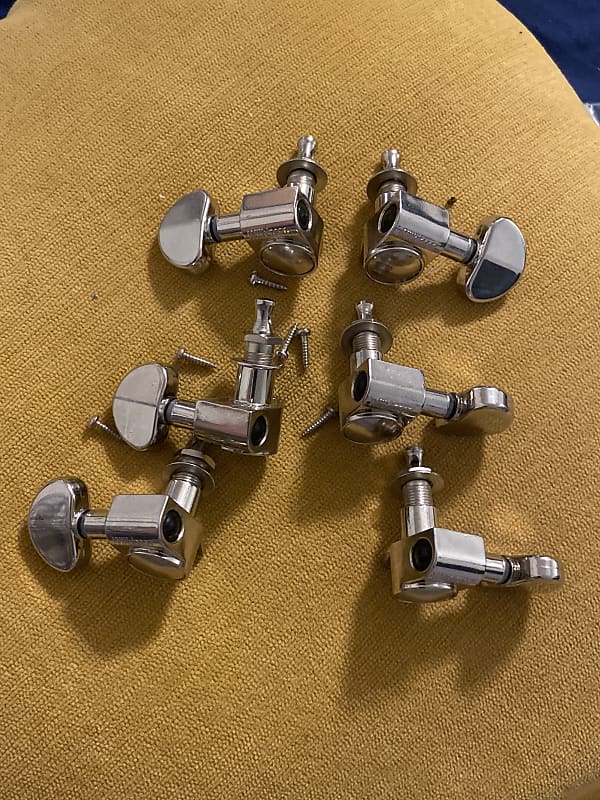 Wilkinson Grover Style Rotomatic 3x3 Tuners 2022 - Chrome | Reverb