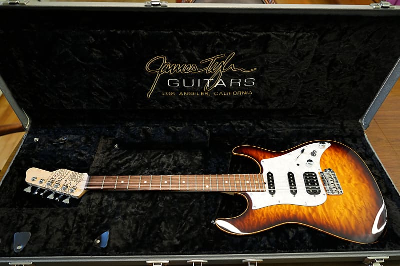 James Tyler Studio Elite HD 2022 - Tobacco Sunburst Quilt | Reverb