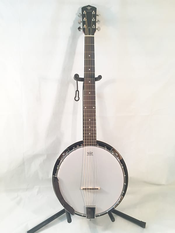 Danville 6-String Banjo-Model BJ-006-Banjitar-NEW-Shop Setup | Reverb