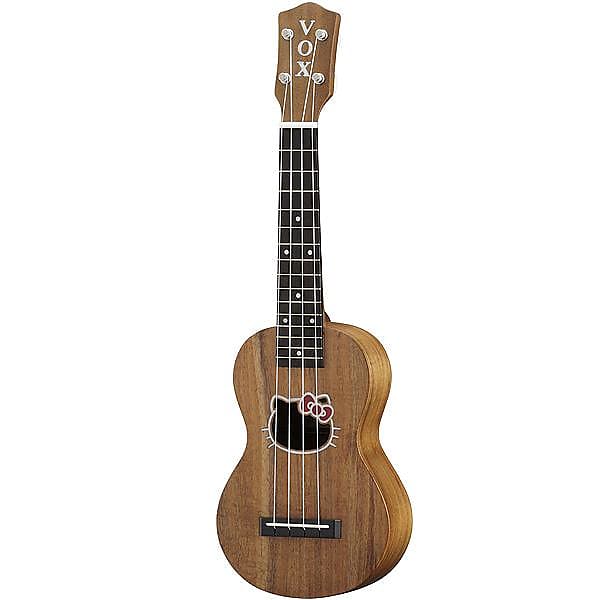 VOX VU-55HK-NA-KO Hello Kitty Limited Koa Ukulele | Reverb