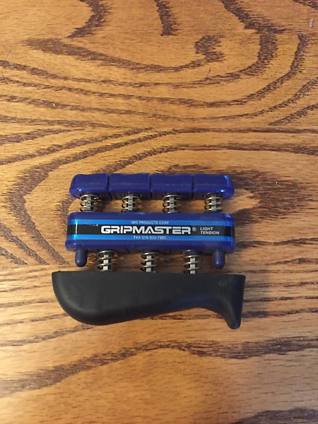 Gripmaster Hand Strengthener Blue Light Tension | Reverb