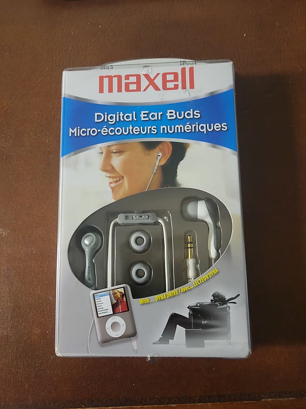 Maxell Digital ear buds 2010 - Gray | Reverb