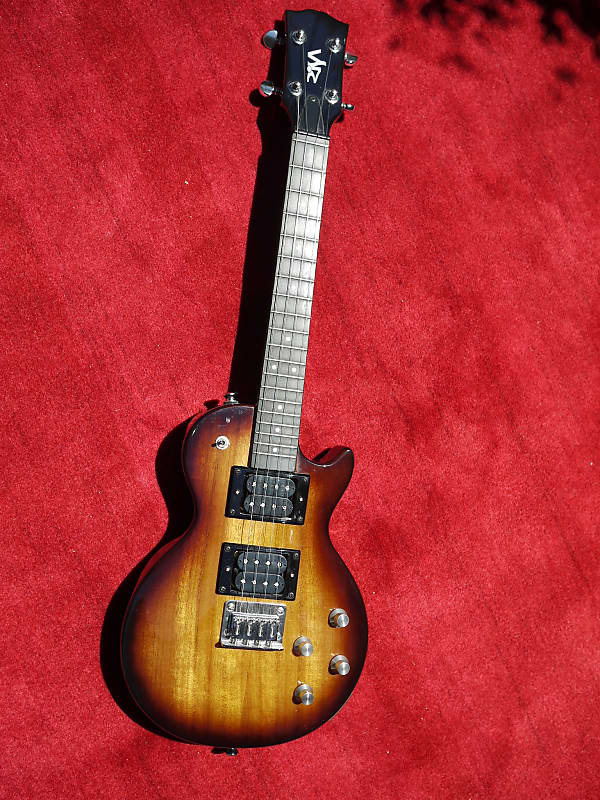 Risa LP Tenor Electric Ukulele 2019 Tobacco Burst | Reverb