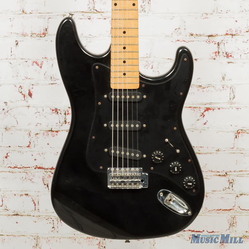 1990s Kay Solid Body Electric Guitar Black (USED) | Reverb