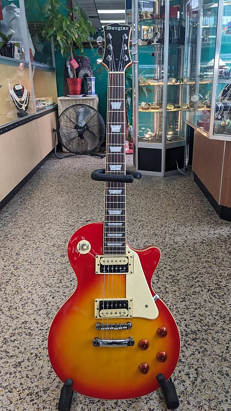 Douglas Single Cut Away LP Style Electric Guitar | Reverb