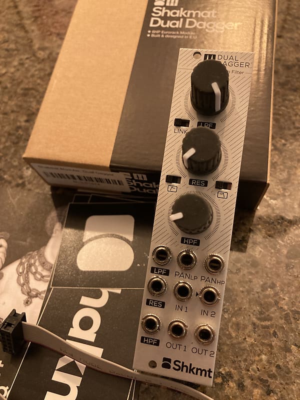 Shakmat Modular Dual Dagger Stereo Filter Eurorack | Reverb