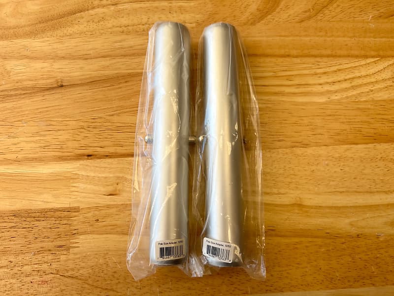(2) Ultimate Support 13763 Pole Size Adapter 2023 - Aluminum | Reverb