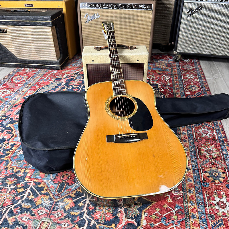 1970 Yamaki F150C Dreadnought w/Banjo Tuners | Reverb UK